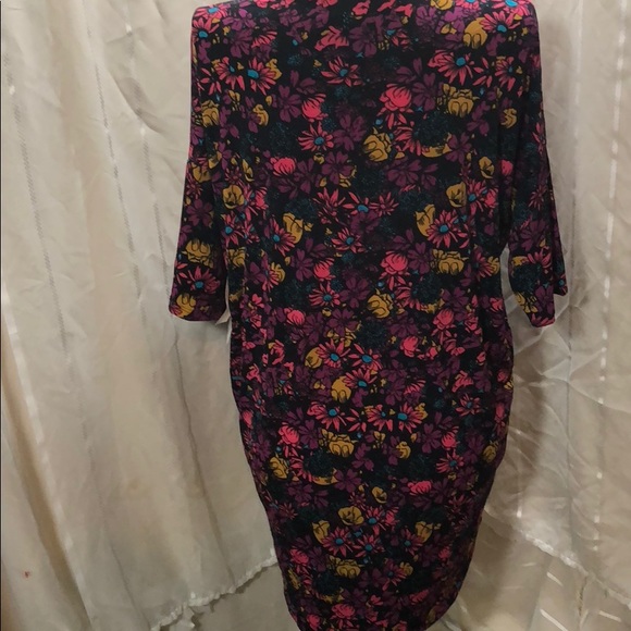LuLaRoe | Tops | Lularoe Flower Dress Size Medium Irma | Poshmark